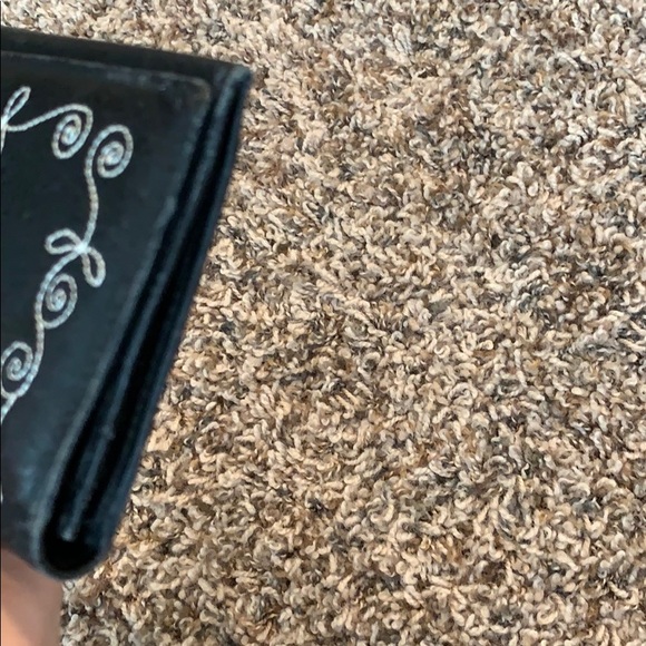 fina firenze | Bags | Super Cute Black Wallet | Poshmark